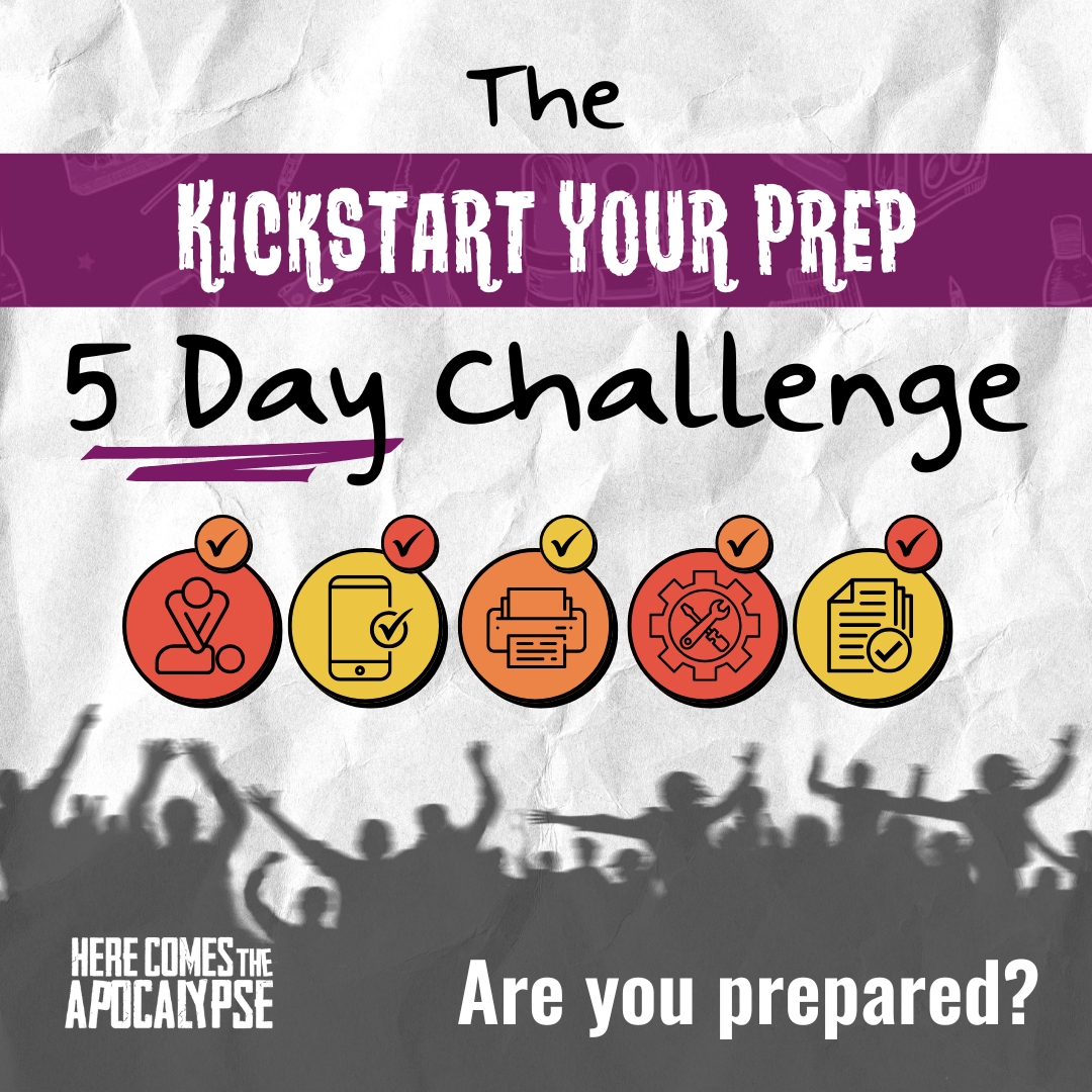 Here Comes the Apocalypse launches a 5 Day Challenge | Here Comes the ...